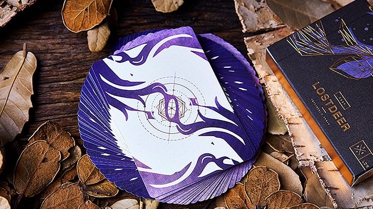 Lost Deer Black Edition Playing Cards - Cards District