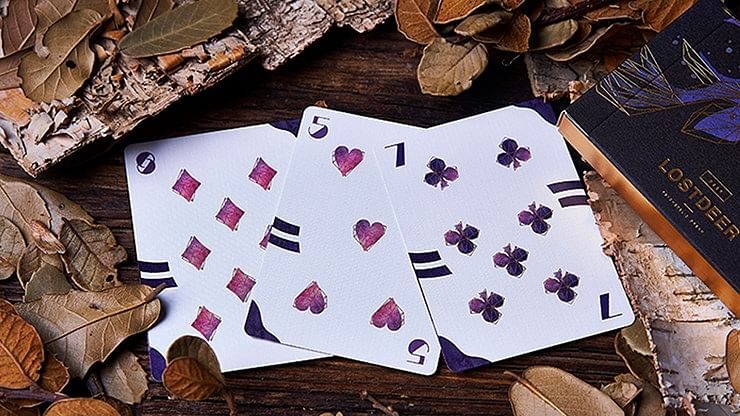 Lost Deer Black Edition Playing Cards - Cards District