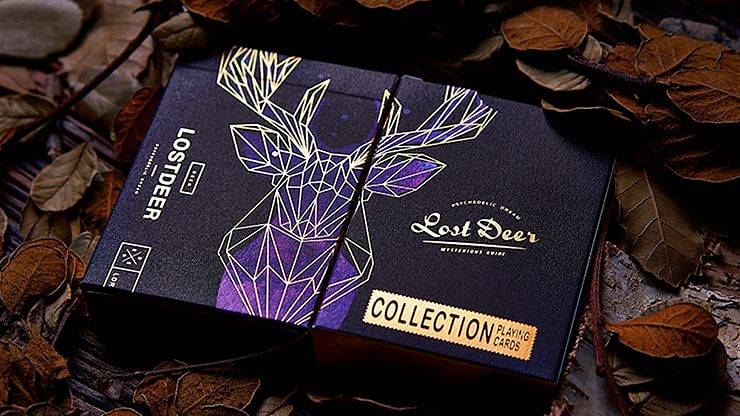 Lost Deer Black Edition Playing Cards - Cards District