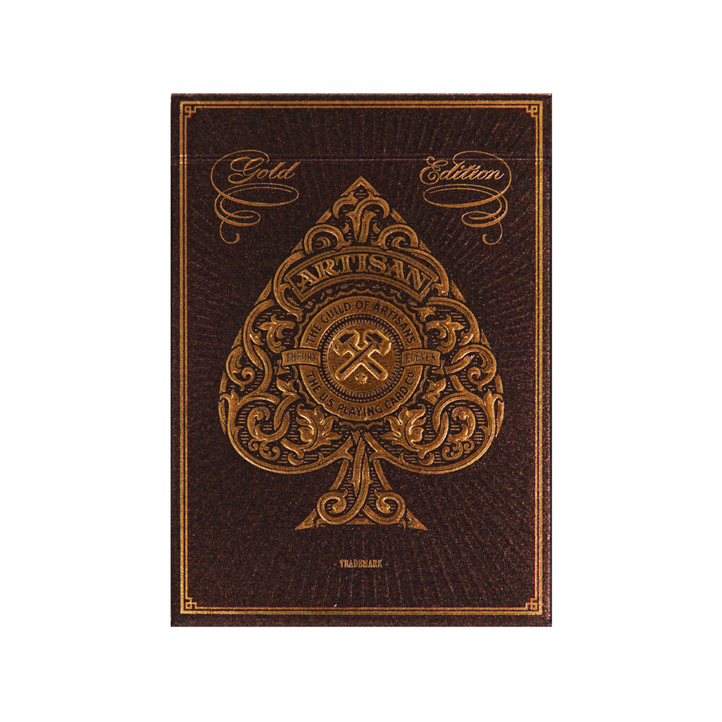 Artisan (Gold Foil) Playing Cards - Cards District