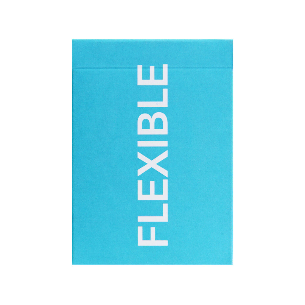 Flexible Gradient Blue Playing Cards - Cards District