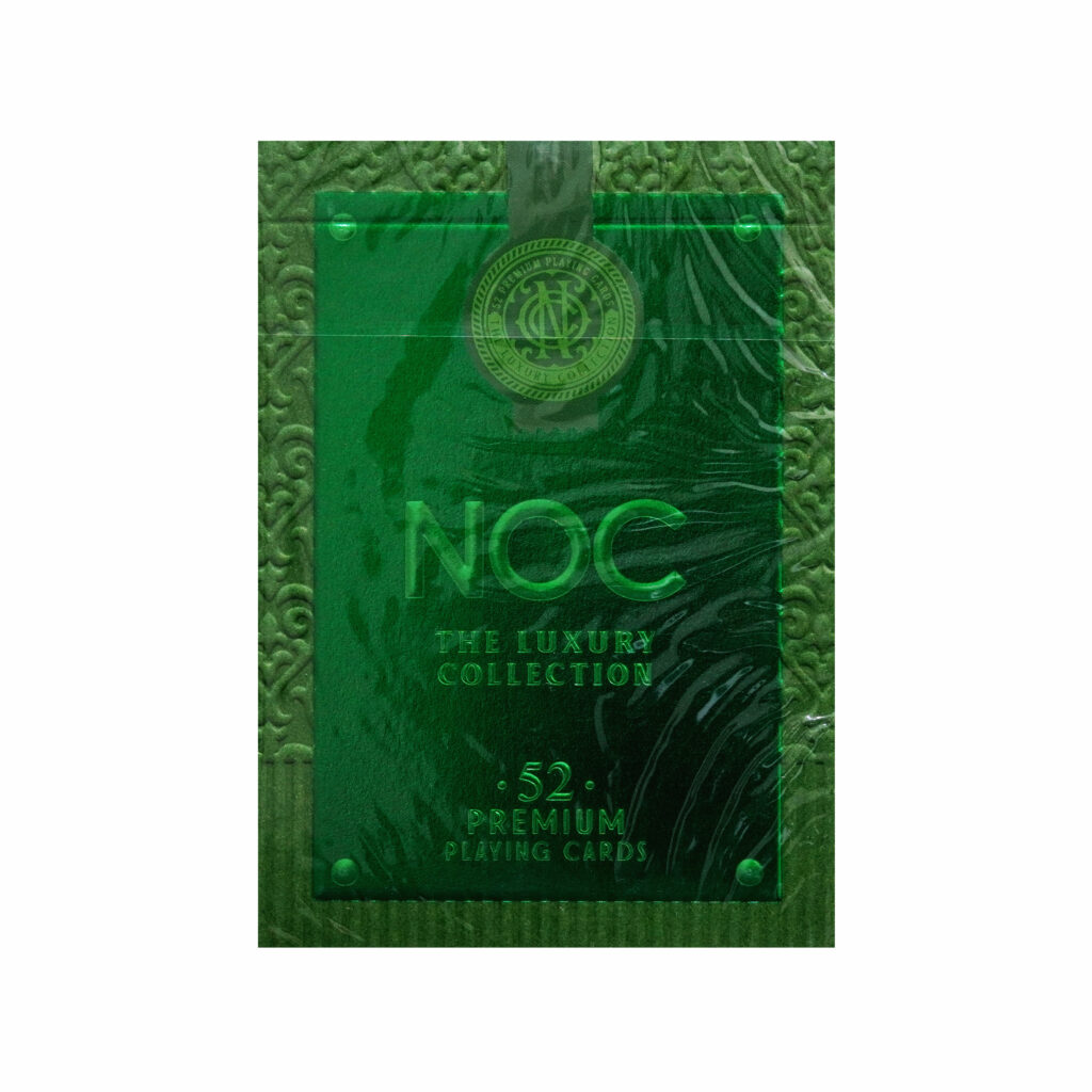 NOC The Luxury Collection (Green) Playing Cards - Cards District