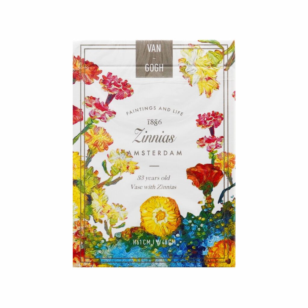 Van Gogh Zinnias Playing Cards - Cards District