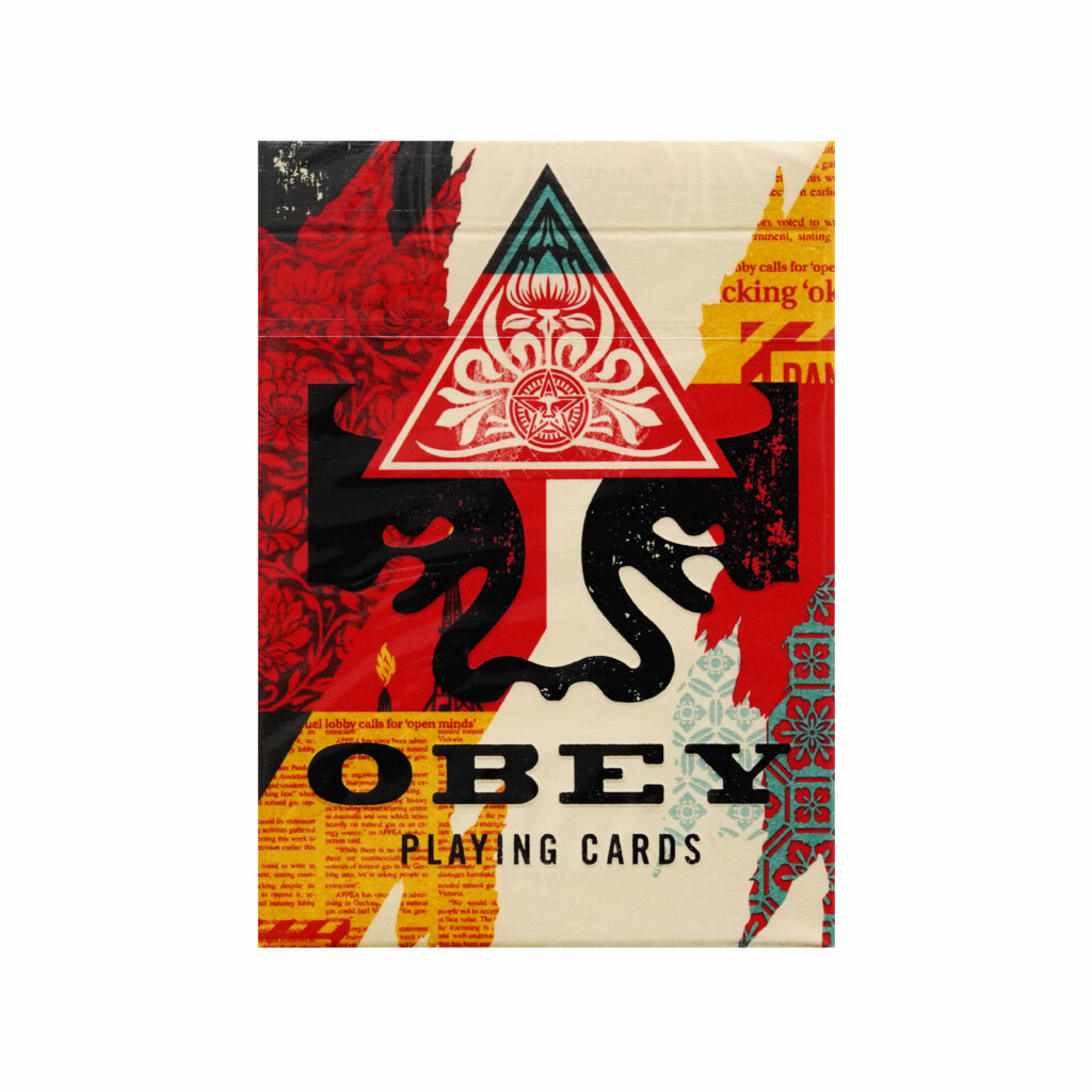 Obey Collage Edition Playing Cards - Cards District